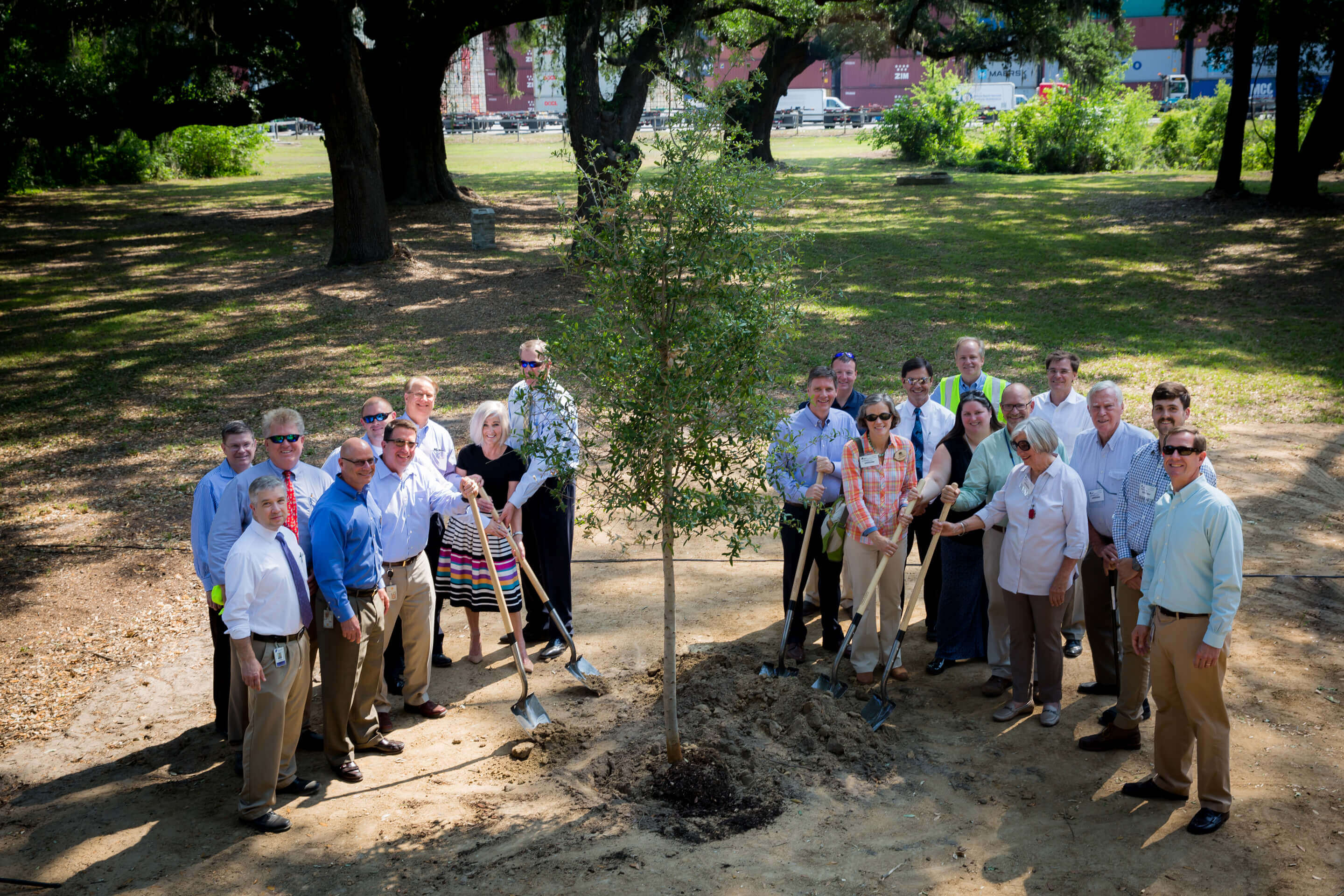 GPA holds tree-planting ceremony - Georgia Ports Authority